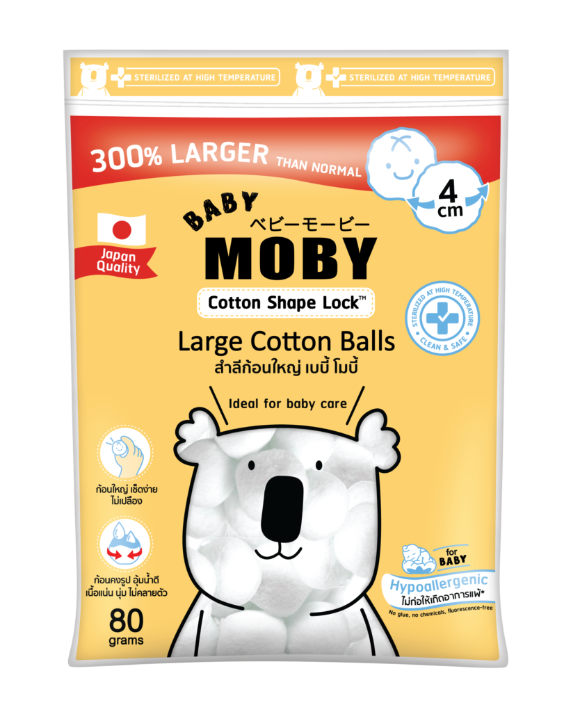 Baby Moby Cotton Balls (LARGE) | Baby Moby Store PH